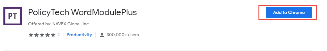 Installing PolicyTech Chrome Extension – Ayin IT Help Center