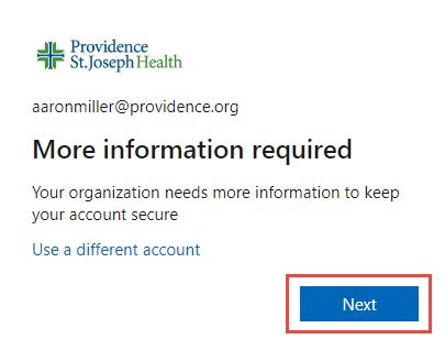 Providence Microsoft Authenticator Setup (MFA) – Ayin IT Help Center